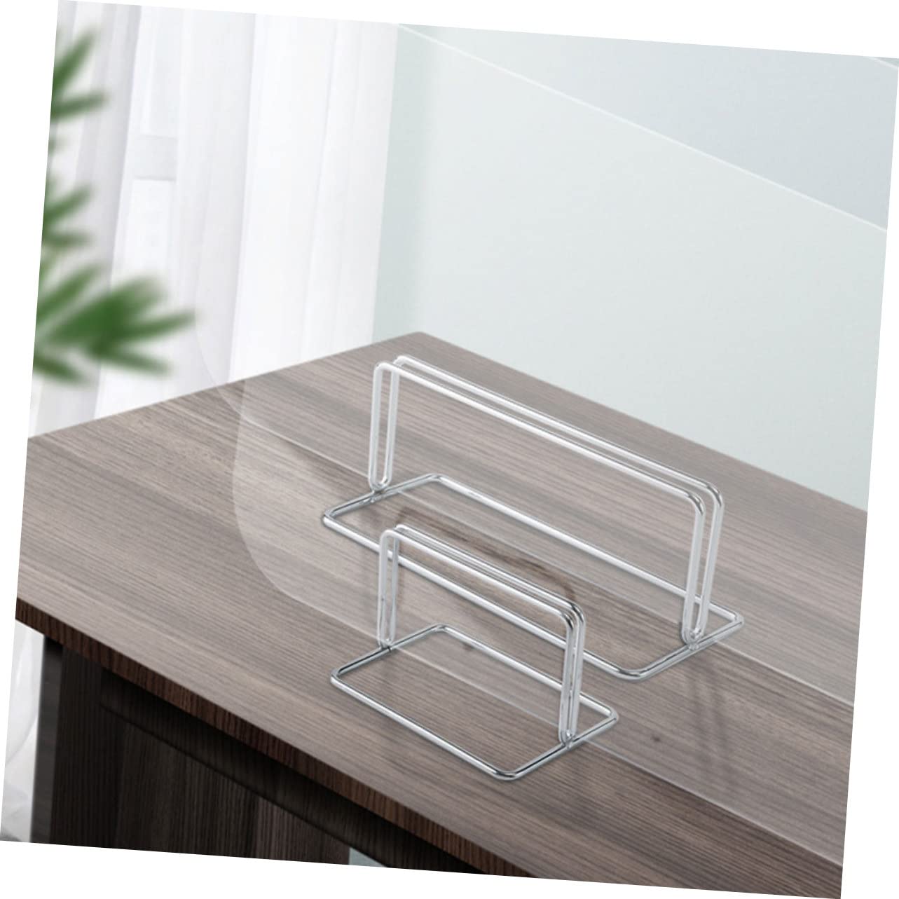 Ciieeo Desktop Screen Clip Panel Room Divider dividers for 3 Ring Binder Room Separator Cell Phone Desk Stand Multi-Purpose partition Bracket Frosted Work Cold Rolled Steel Extend