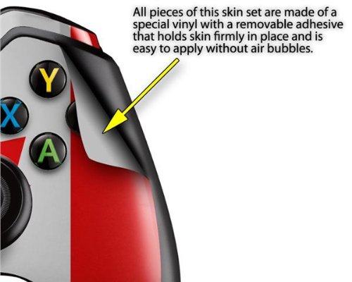WraptorSkinz Decal Style Vinyl Skin Wrap compatible with XBOX One Original Wireless Controller Canadian Canada Flag - (CONTROLLER NOT INCLUDED)