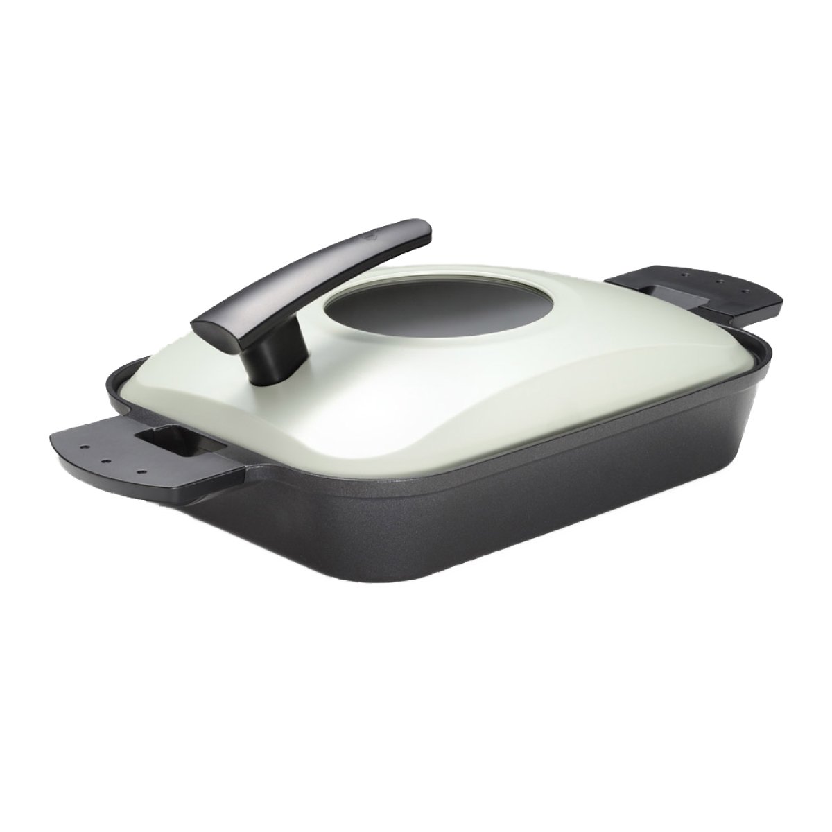 UchiCook 60-1015-05 Steam Grill Metal Cover, Black