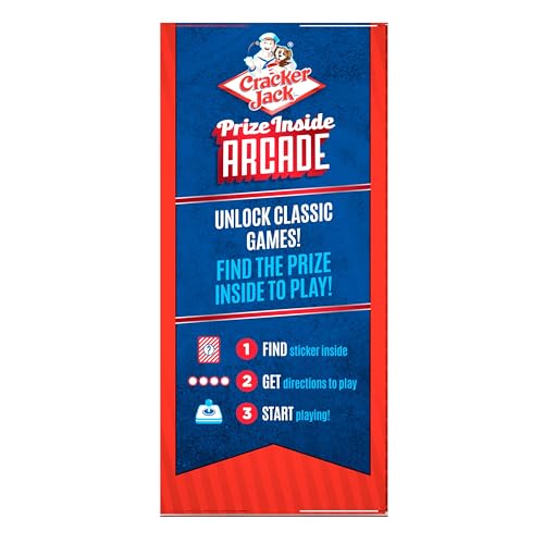 Cracker Jack Caramel Coated Popcorn & Peanuts, Original, 1 Ounce Boxes (Pack of 25)