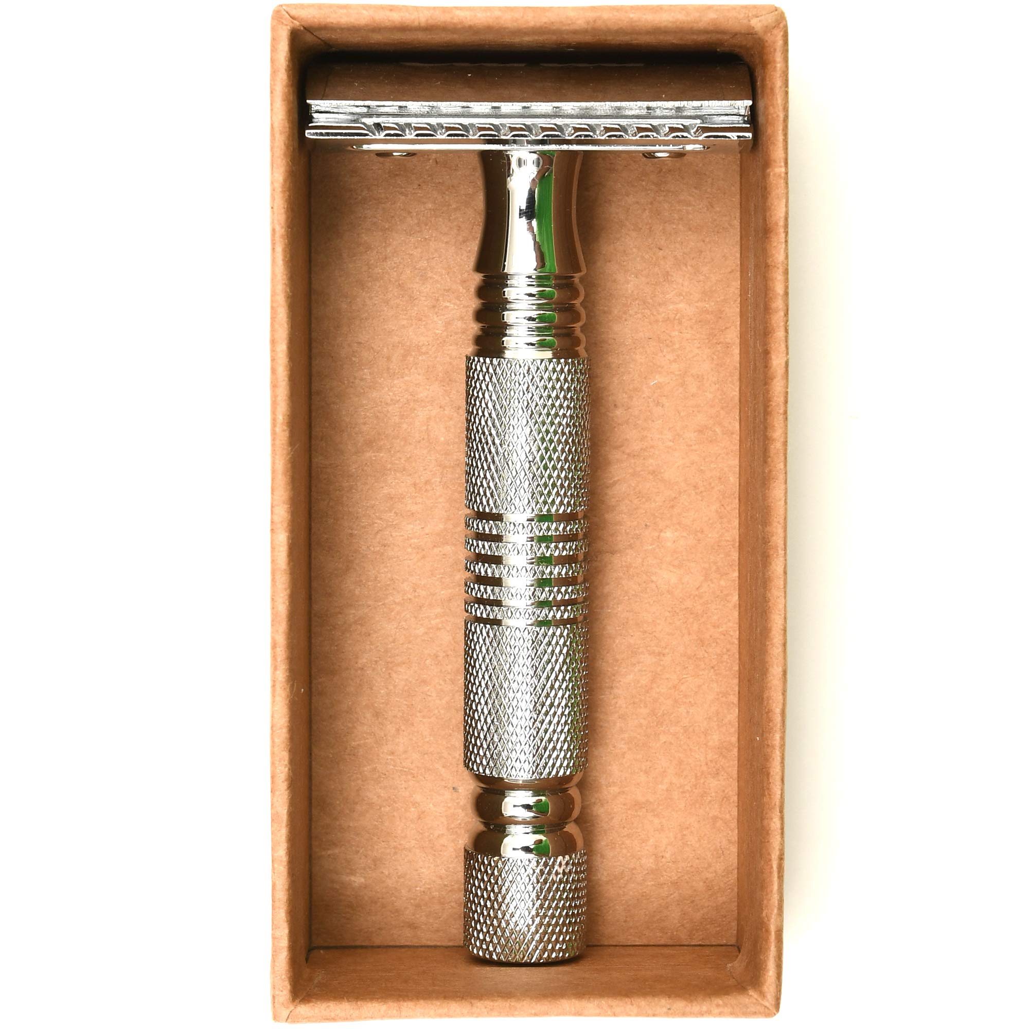 CUKUR Double Edge Safety Razor + 5 blades (Short handle)