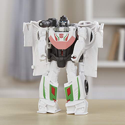 Transformers Bumblebee Cyberverse Adventures Action Attackers: 1-Step Wheeljack Action Figure, Gravity Cannon Action Attack Move, 4.25-inch