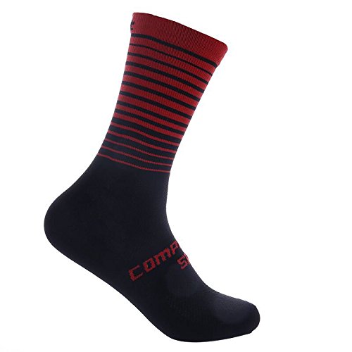 Compressprint Cycling Socks 3 to 4 Pairs Sports Socks Compression Running Socks Gym Performance (Assort 3,3Pairs)