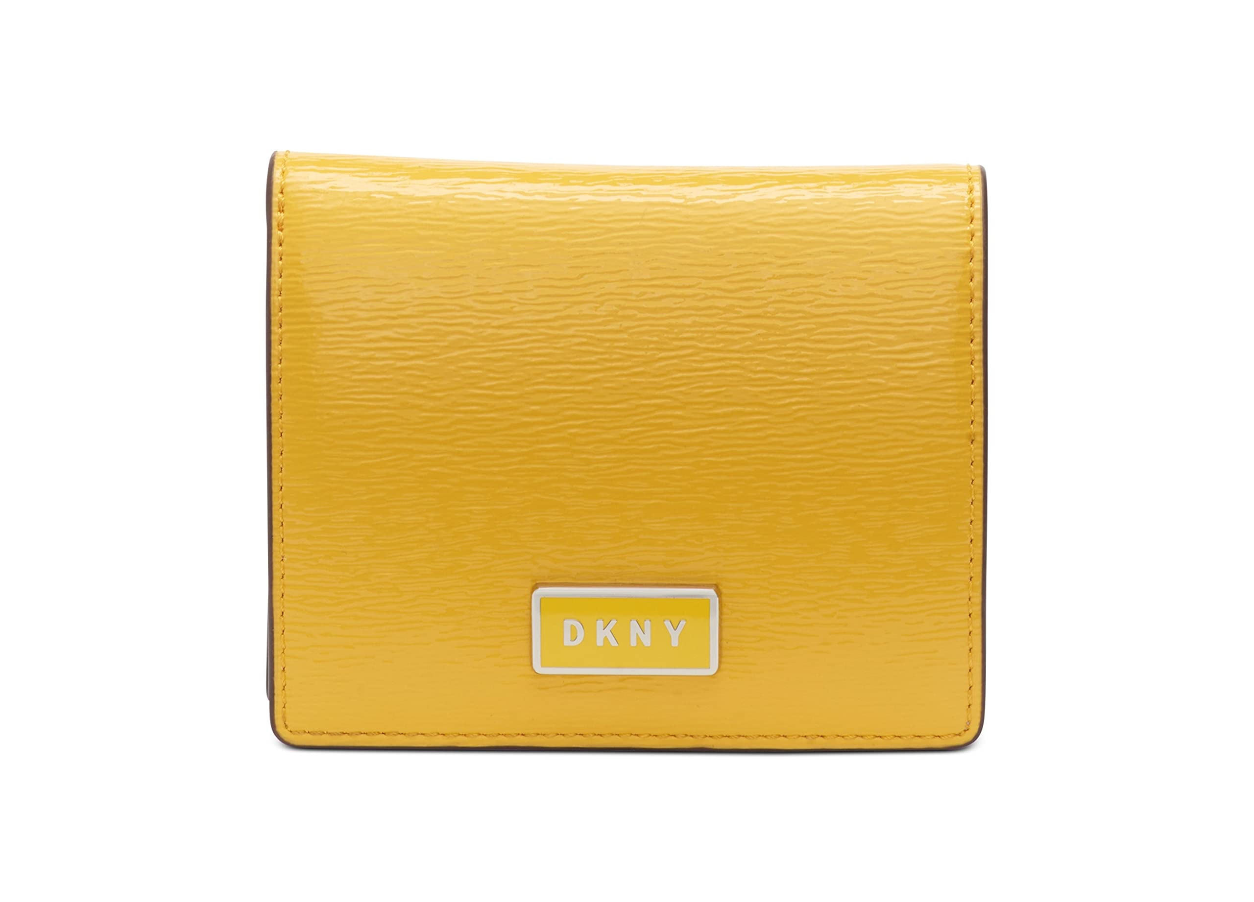 DKNY Womens Gigi Leather Flat Wallet