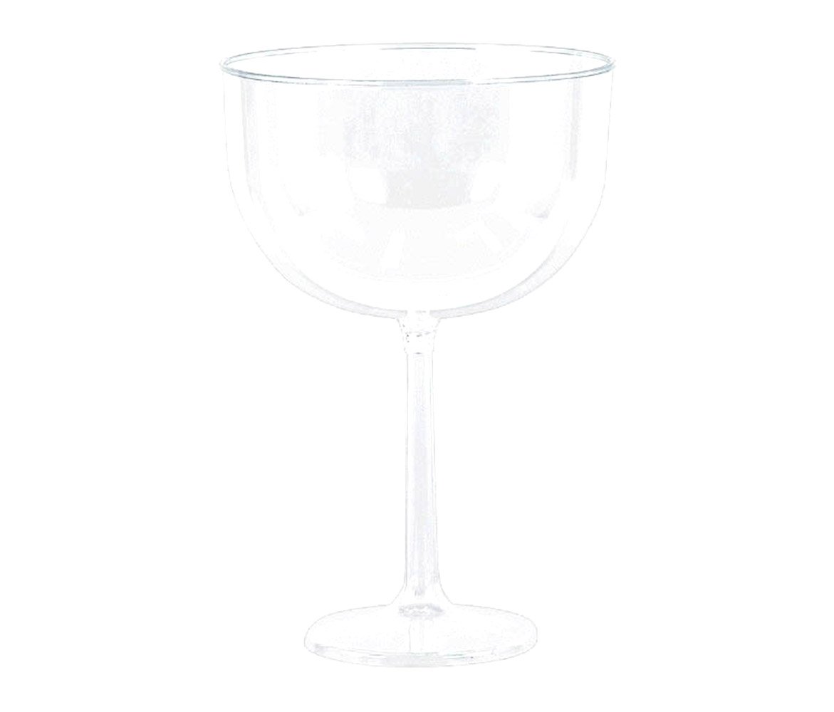 Elegant Clear Plastic Jumbo Wine Glass - 47 oz. (1 Pc.) - Ideal for Any Events