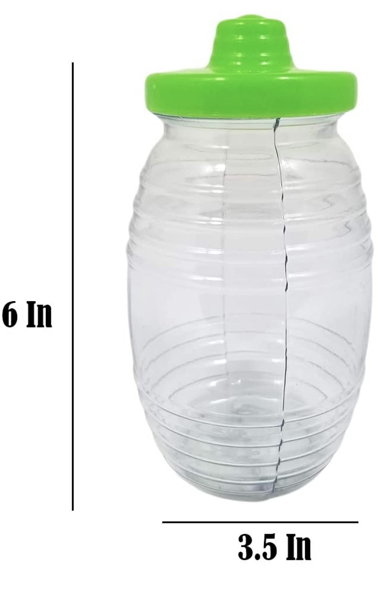 Generic 12 Lt - 16oz vitroleros aguas frescas wstraws 6 pk by Border Merchant