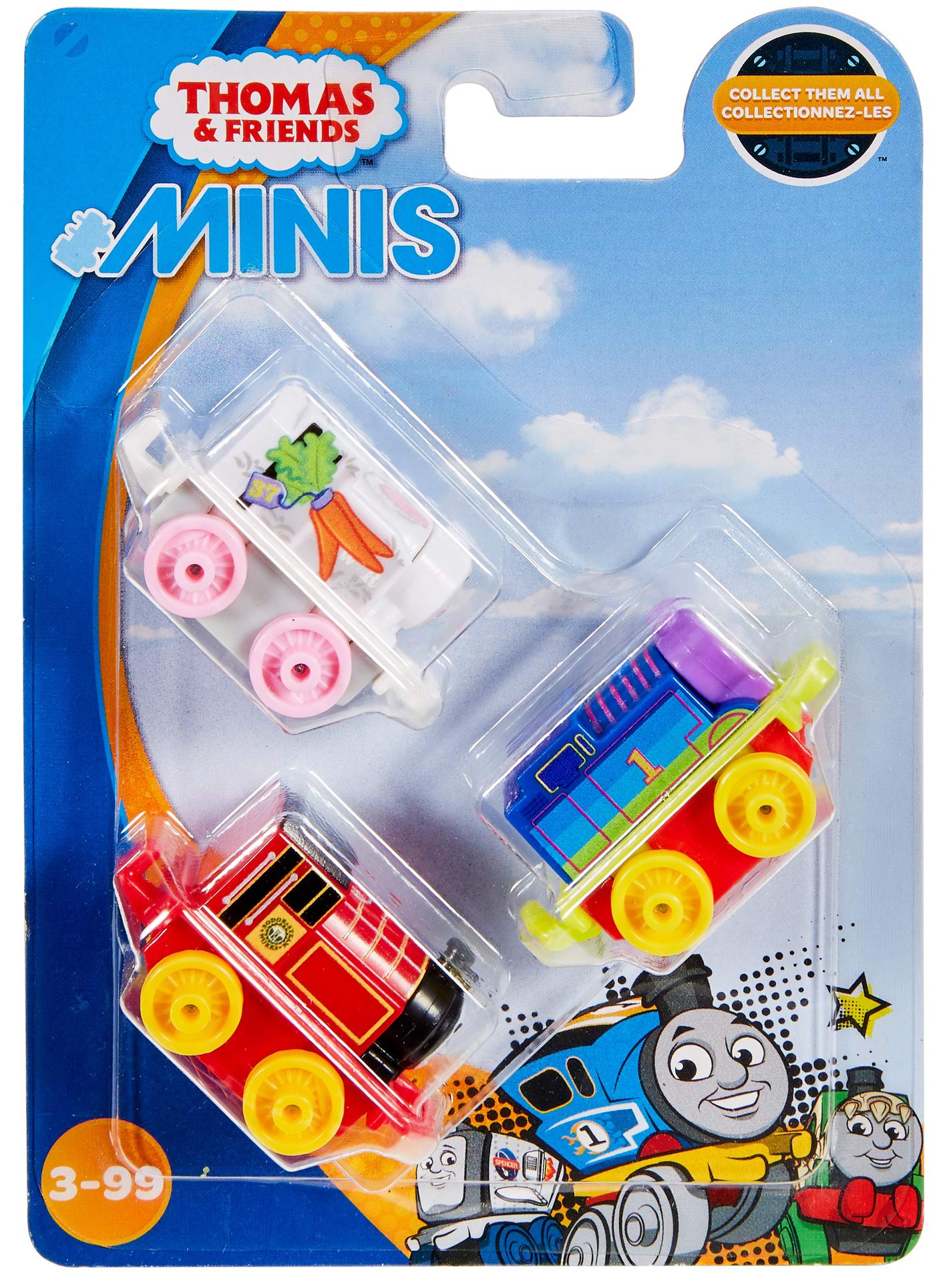 Thomas & Friends Collectible MINIS Toy Train 3-Pack