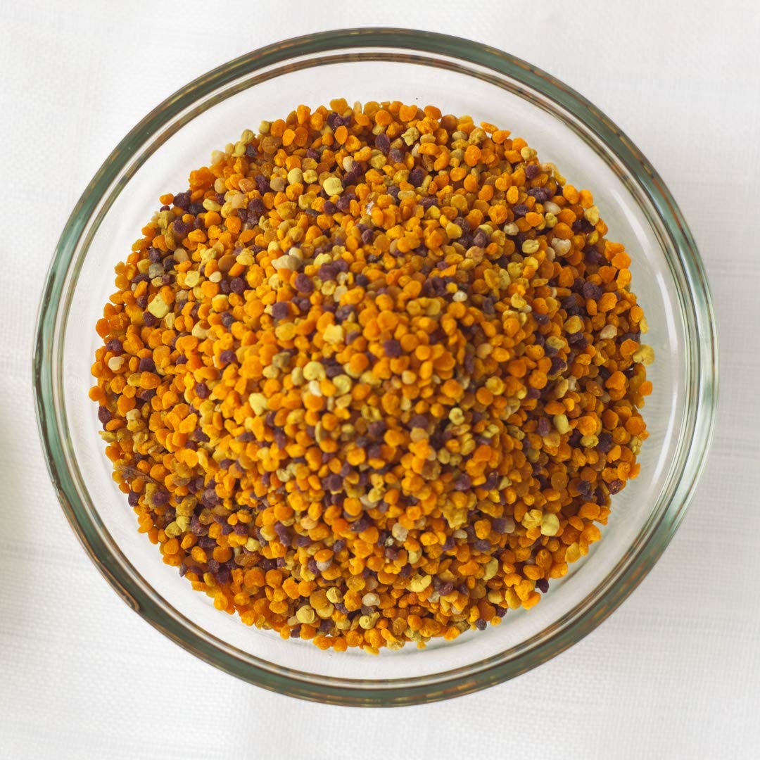 Civilized Coffee Premium Bee Pollen Granules Superfood for Smoothies & Toppings Jar (9 oz)