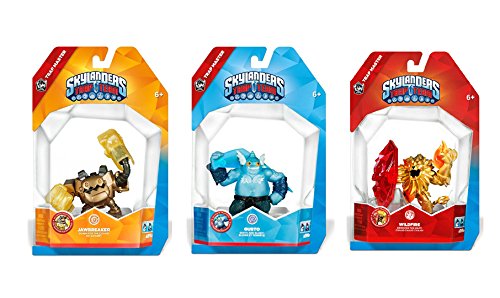 Skylanders Trap Team Trap Master Bundle Pack (3): Wildfire, Jawbreaker, Gusto