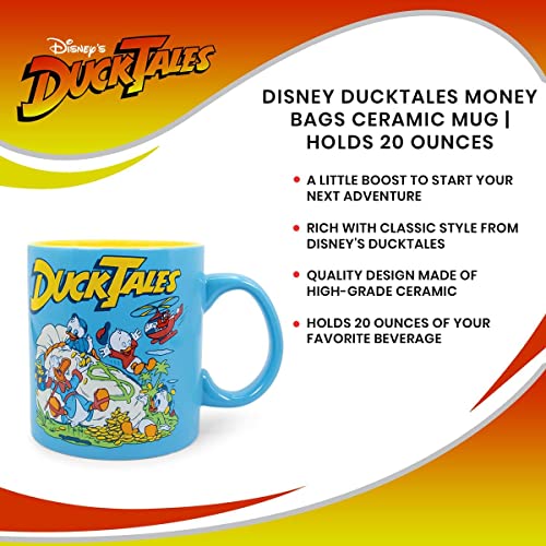 Disney DuckTales Money Bags Ceramic Mug | Holds 20 Ounces