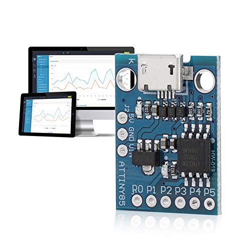 Jeanoko USB Development Board, Development Board Module Good Effect Durable Safe 19B 8k Flash Memory Easy Use for Arduino