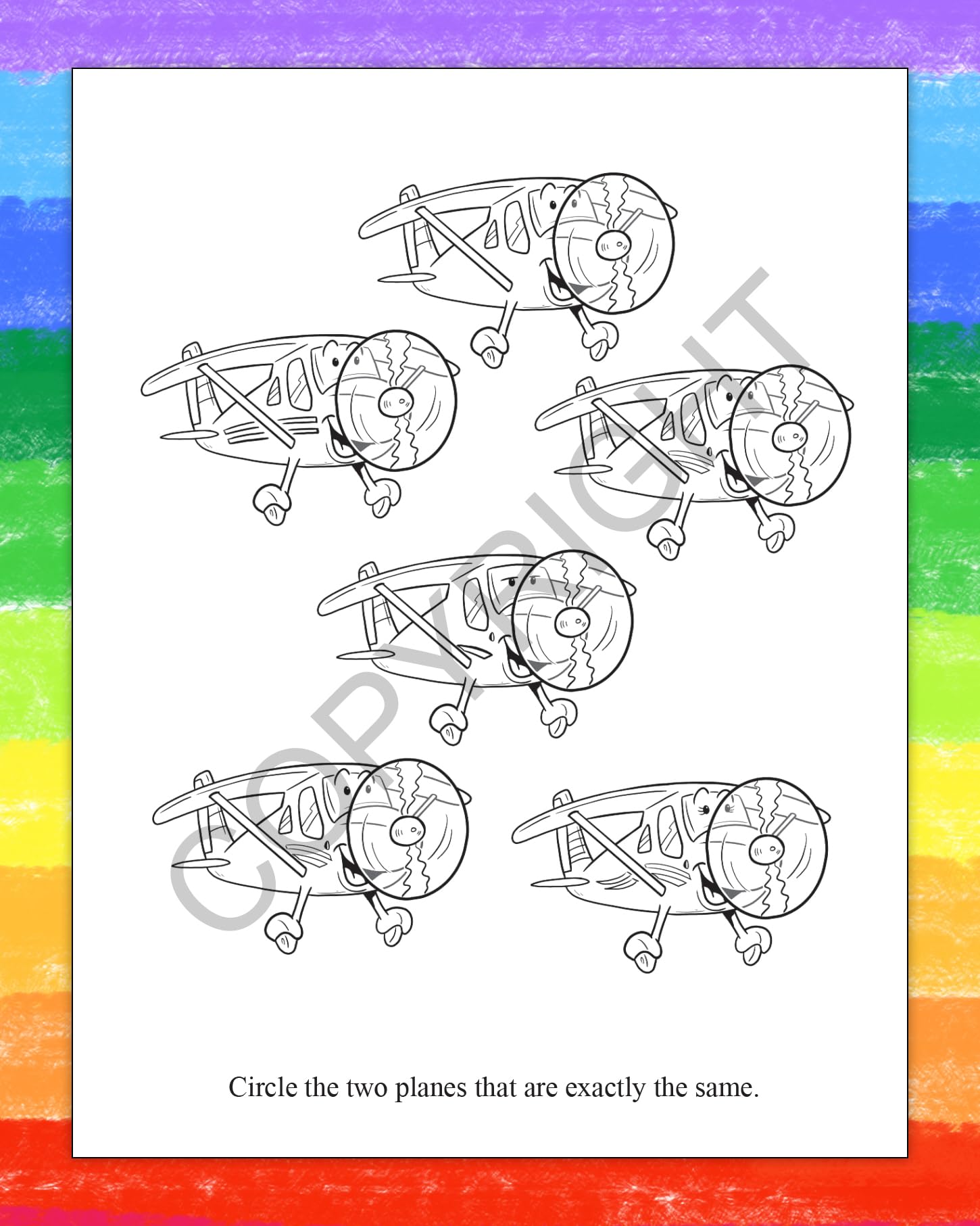 ZOCO - Aviation Adventures and Flying - Educational Coloring Books (25 Bulk Pack, Without Crayons) - Airplanes, Pilots, Airlines Handout - Games, Puzzles, Fun Activities for Kids
