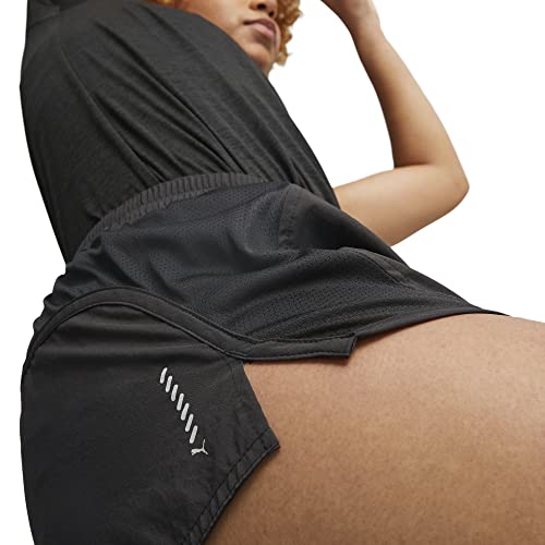 PUMA Women's Run Favorite Velocity 3" Shorts, Black, Medium