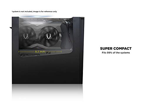 ZOTAC Gaming GeForce GTX 1660 Super amp 6GB GDDR6 192-bit Gaming Graphics Card, Super Compact, Ice Storm 2.0 Cooling, Wraparound Metal Back plate - Zt-T16620D-10M