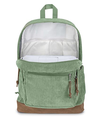 JanSport Right Pack Expressions Backpack - Travel, Work, or Laptop Bookbag - Loden Frost Corduroy