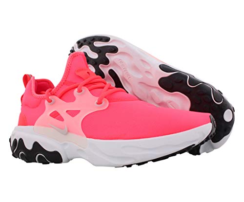 Nike React Presto Unisex Shoes Size 10, Color: Pink/White/Black