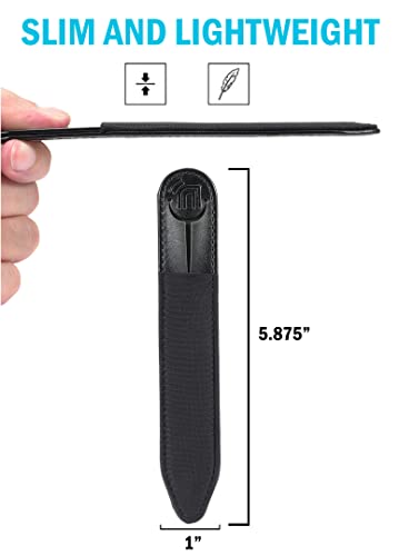 Universal Stylus Holder, [2-Pack] Nakedcellphone Sleeve Carrying Case Slot for Samsung Galaxy S-Pen Fold Pro - Adheres to Phone, Tablet, Z Fold 3, Z Fold 4, Z Fold 5, S21 Ultra 5G, Case, etc