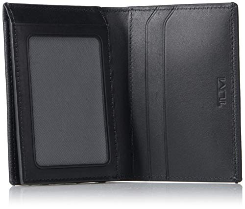 TUMI - Nassau L-Fold Wallet for Men - Black Texture