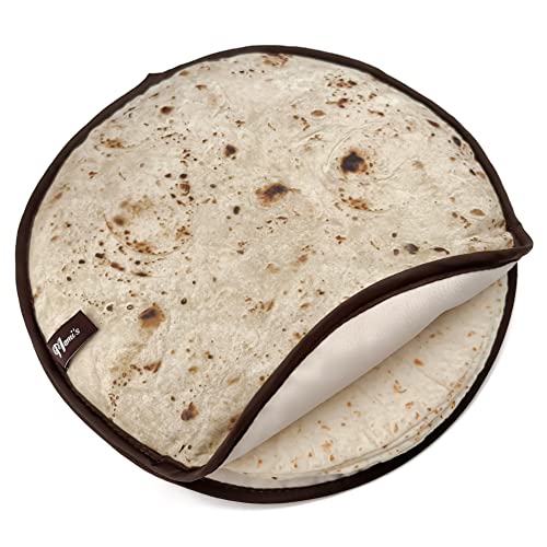 Mami's Tortilla Warmer Co. | 12ā JUMBO ALL-IN-ONE⢠TORTILLA WARMER POUCH | STEAM AND SERVE IN ONE TORTILLA TOOL | ORIGINAL FLOUR TORTILLA WARMER | EVERYDAY FAVORITE GIFT