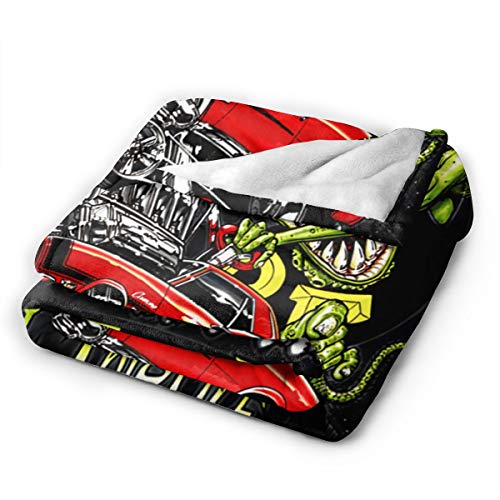 Rat Blanket Fin*k Throw Fleece Flannel Blanket for Living Room/Bedroom 80"x60"