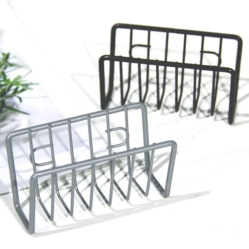 Jesscasday Kitchen Sink Drain Rack Hollow Draining Holder Metal Wrought Iron Shelf for Bath Dishwashing Cloth Soap Collection