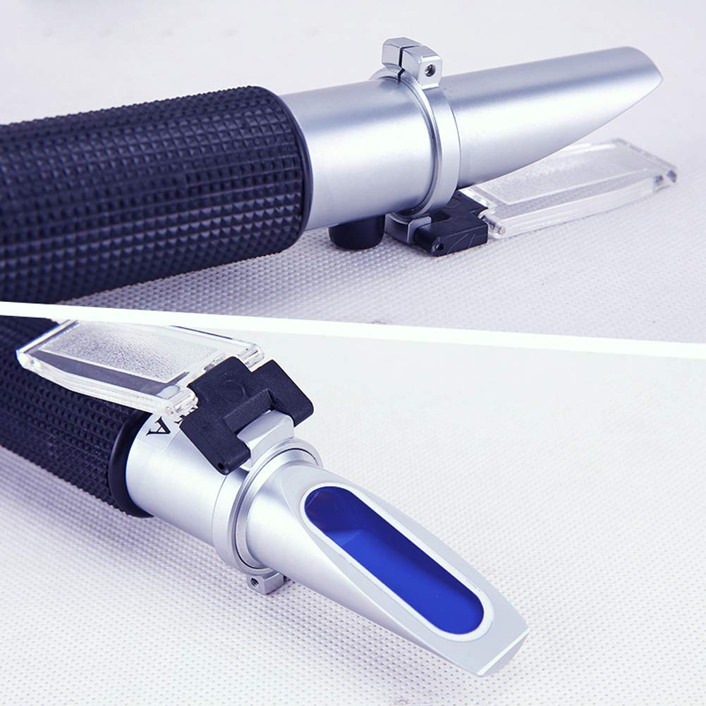 LABO Refractometer with ATC Wine Brewing Dual Reading BRIX 0-40% Alcohol 0-25%