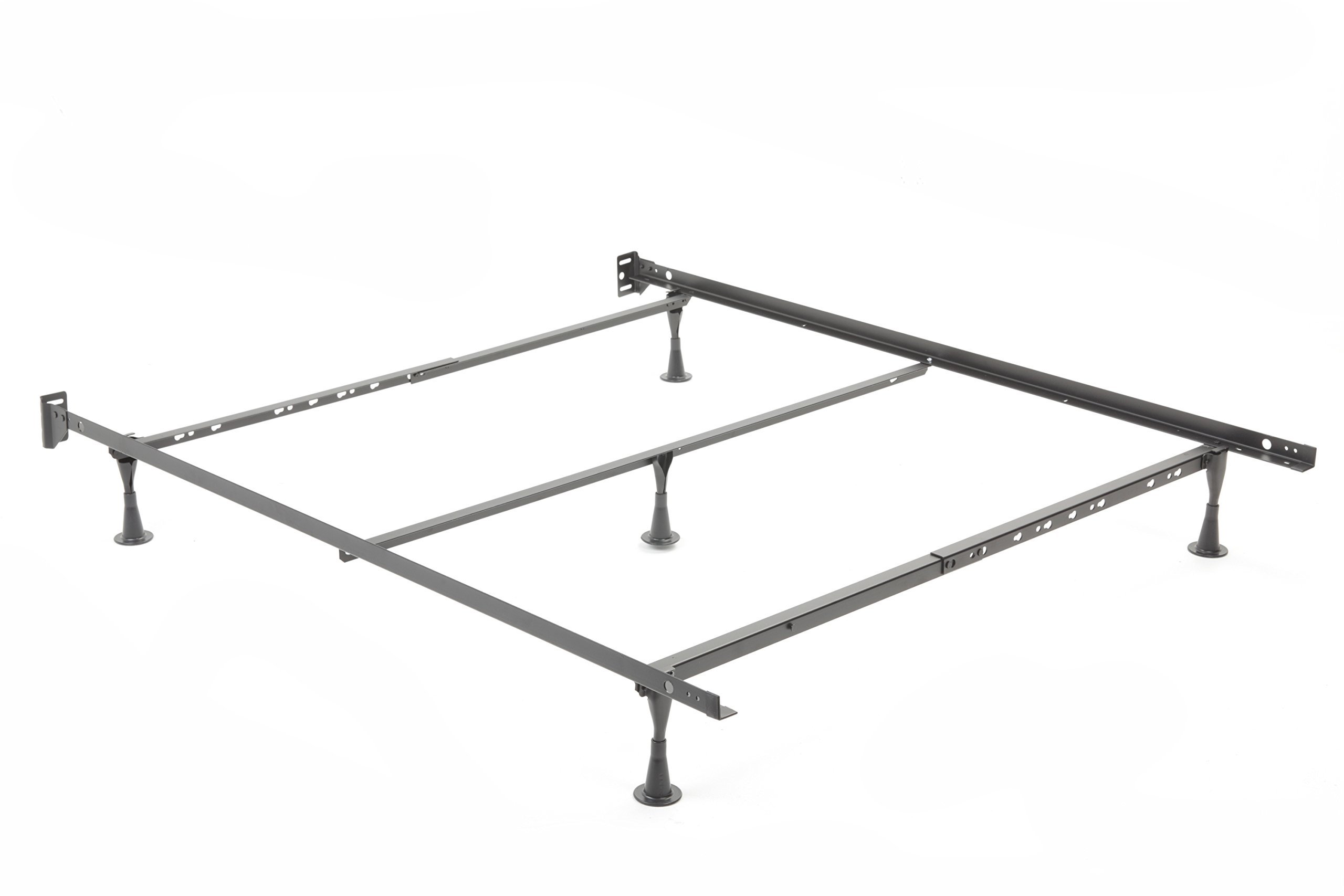 Mayton Mattress, Box Spring And Bed Frame - Medium Plush Hybrid Euro Top Foam Encased / Improves Sleep By Reducing Back Pain , Fully Assembled 53x74