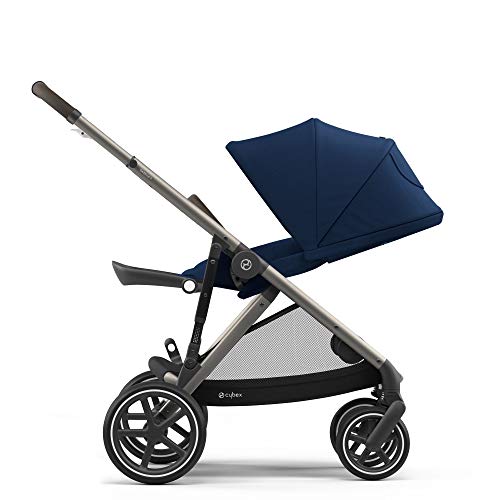 Cybex Gazelle S Stroller Modular Double Stroller for Infant and Toddler Includes Detachable Shopping Basket Over 20+ Configurations Folds Flat for Easy Storage