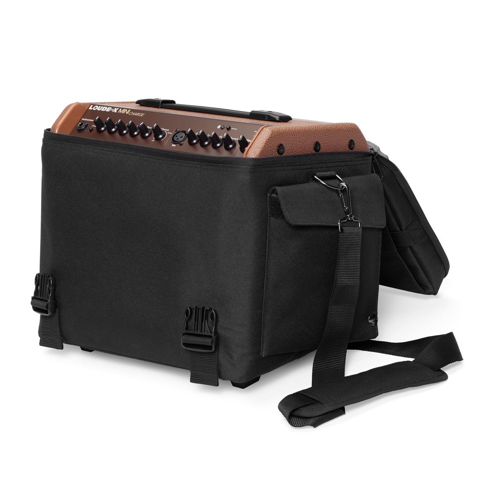 Fishman Loudbox Mini BT 60-Watt 1x6.5 Inches Acoustic Combo & Deluxe Carry Bag for Loudbox Mini Mini Charge