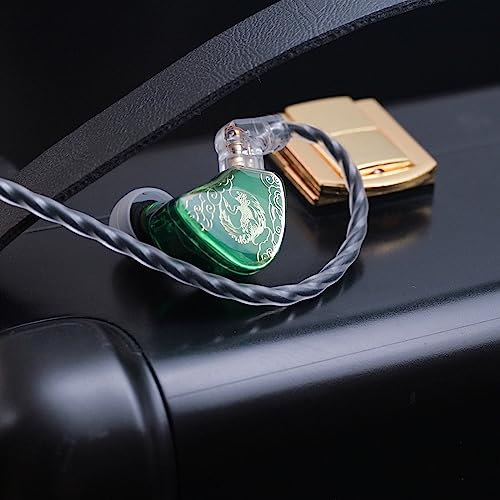 HIFICAT Tangzu WANER SG Jade Green 10mm Dynamic Driver in-Ear Earphone,PET Diaphragm HiFi IEM