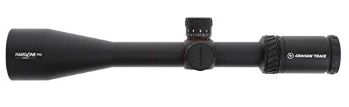 Crimson Trace Hardline Pro 4-16x50mm Riflescope with SFP, Illuminated MR1-MOA Reticle, Zero Stop, Lightweight Solid Construction, Scope Caps and Lens Cloth for Hunting, Shooting and Outdoor