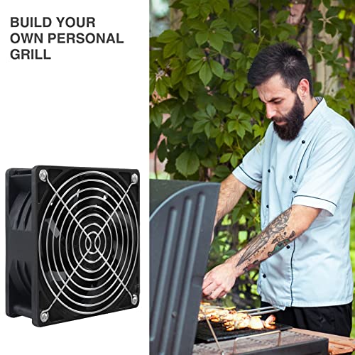 GLAHORSE Digital Fan Kit for Compatible Masterbuilt MB20040220/MB20041220 Gravity Series witch Include 560/800/1050 Digital Charcoal Grill and Smoker Accessories (MB-Fan kit)