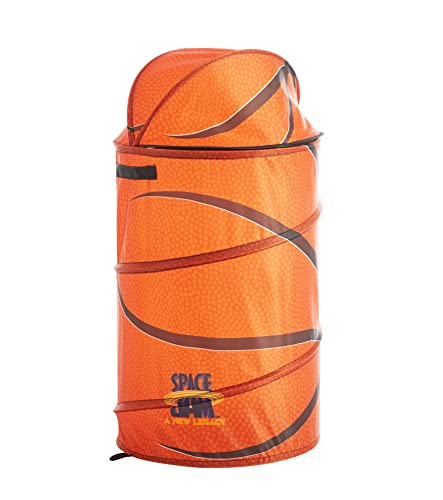 Idea Nuova Space Jam Orange Figural Storage Laundry Durable Hamper