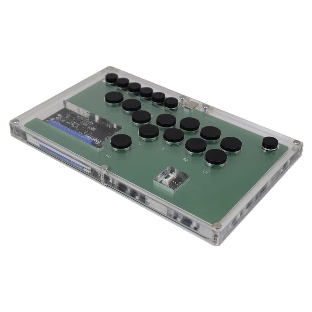 FightBox B1-UFB-UP5 Ultra-Thin All Buttons Leverless-Style Arcade Game Controller For PS5/PS4/PS3/PC/XBOX/NS/MORE Hot-Swap Cherry MX