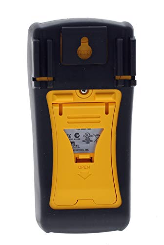 IDEAL INDUSTRIES INC. 61-342 Test-Pro Digital Multi-Meter with TRMS, Temp, Cap, Hz, Backlight, CATIII for 600v, Yellow