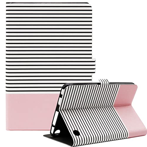 Viclowlpfe All-New Amazon Fire 7 Tablet Case, Fire Tablet 7 Case (Compatible with 12th Generation, 2022 Release), Slim Fit Lightweight Leather Smart Case with Auto Wake/Sleep, Streak