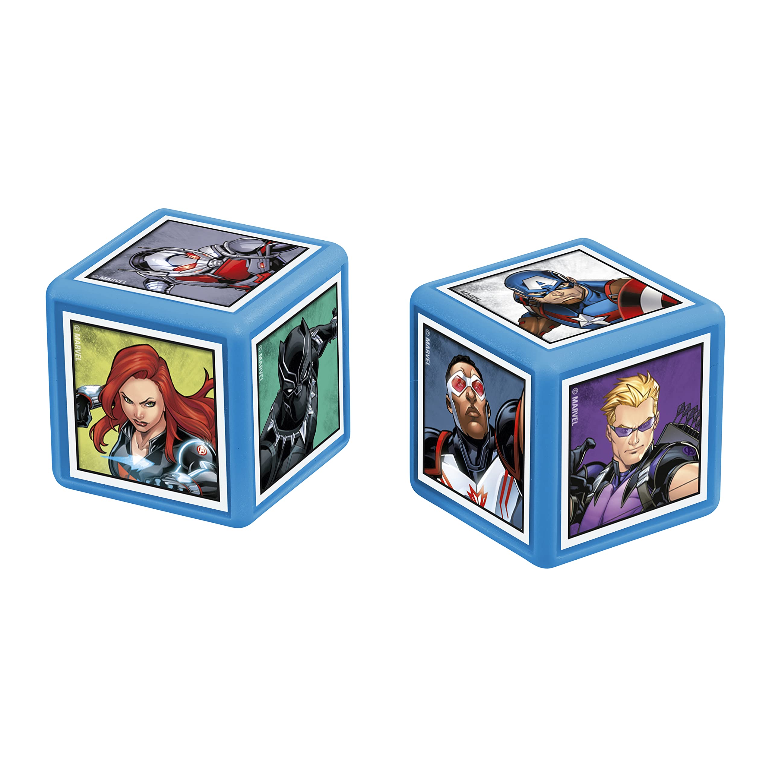 Top Trumps Marvel Avengers Match Board Game, Play with Captain America, Iron Man, Black Widow, Thor and Loki, educational travel game, gift and toy for boys and girls aged 4 plus