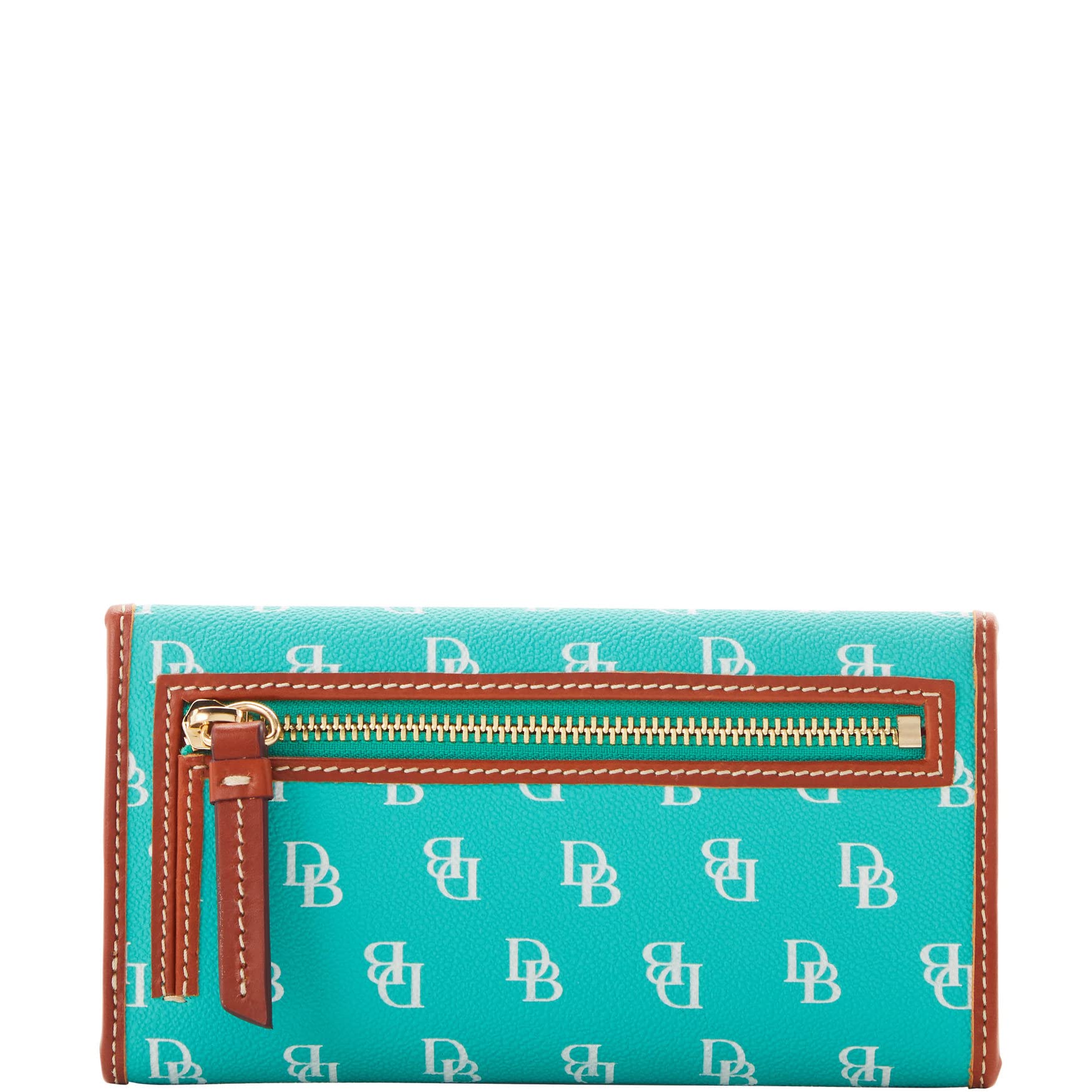 Dooney & Bourke Handbag, Gretta Continental Clutch - Sea Foam
