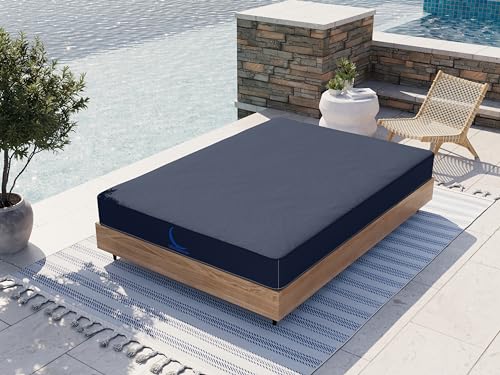 Mielmooncare 7-Inch Waterproof No-Springs Bed Mattress Eco-Barrier,Clean&Body,Supportive Spinal,Indoor-Outdoor Friendly,Flippable,One Breeze (Full, 6 ")