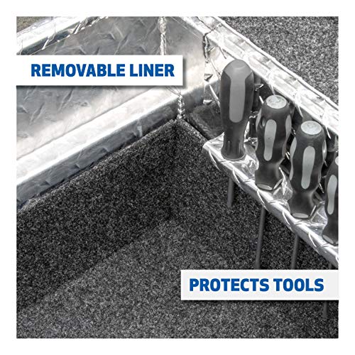 UWS SL-69-LP-R 69" Low Profile Single Lid Crossover Truck Box with Secure Lock Handles and Rails