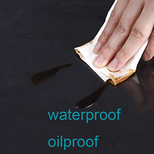 Walrus Clear Vinyl Tablecloth Protector Waterproof/Oil-Proof Plastic Rectangle Transparent Sheet Table Cover 54X84 Inch