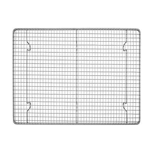 Fat Daddio's CR-HALF Stainless Steel Cooling & Baking Rack, 12 x 17 Inch