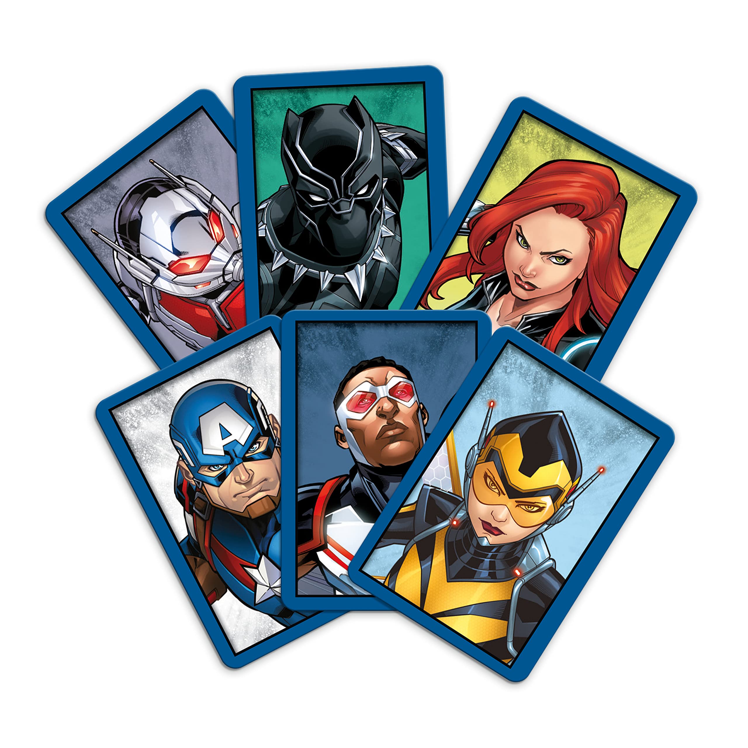 Top Trumps Marvel Avengers Match Board Game, Play with Captain America, Iron Man, Black Widow, Thor and Loki, educational travel game, gift and toy for boys and girls aged 4 plus