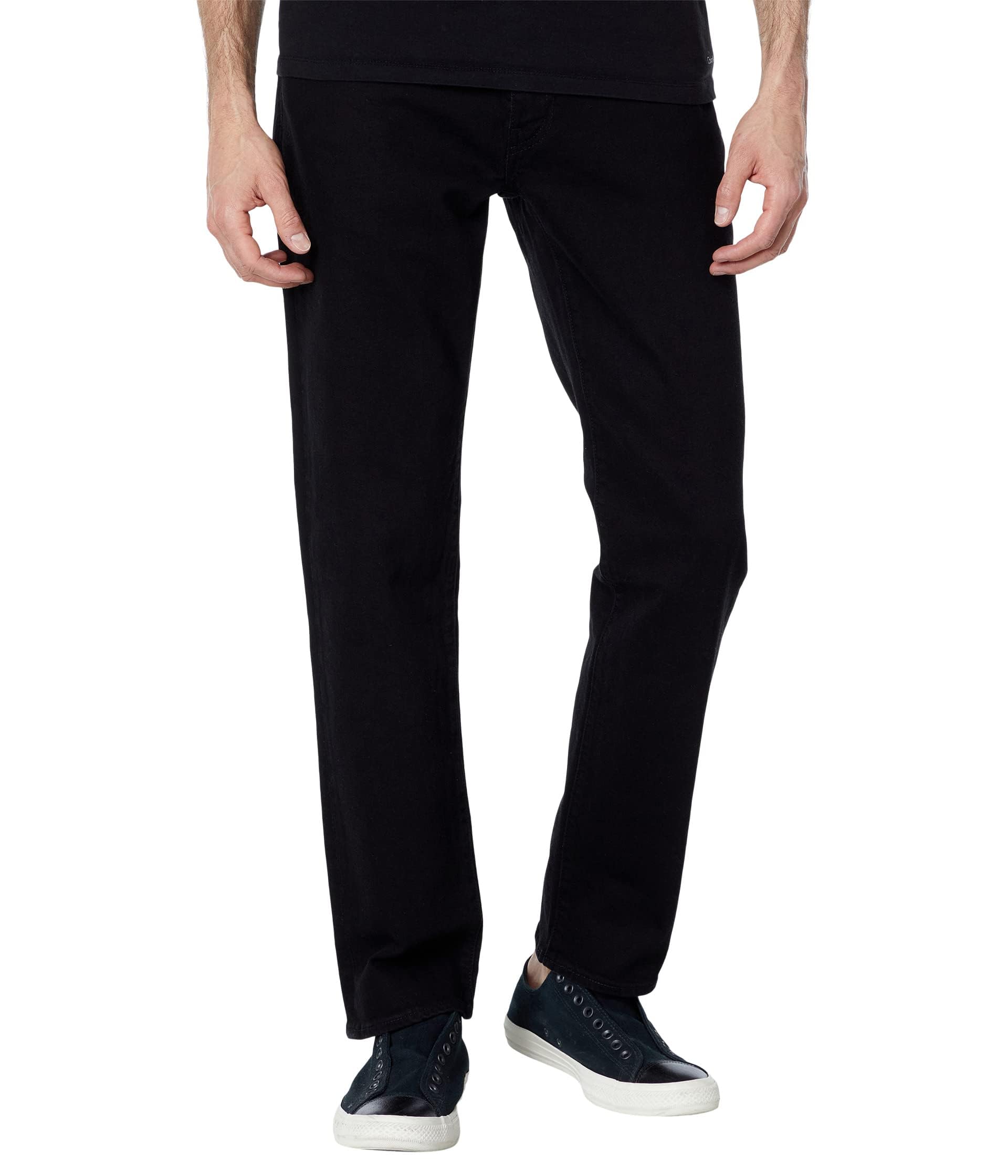Levi'sÂŽ Mens 541 Athletic Taper - Jeans for Men - Relaxed Fit - Button Closure - Zip-Fly - Classic-Five Pocket Black Leaf 34 32