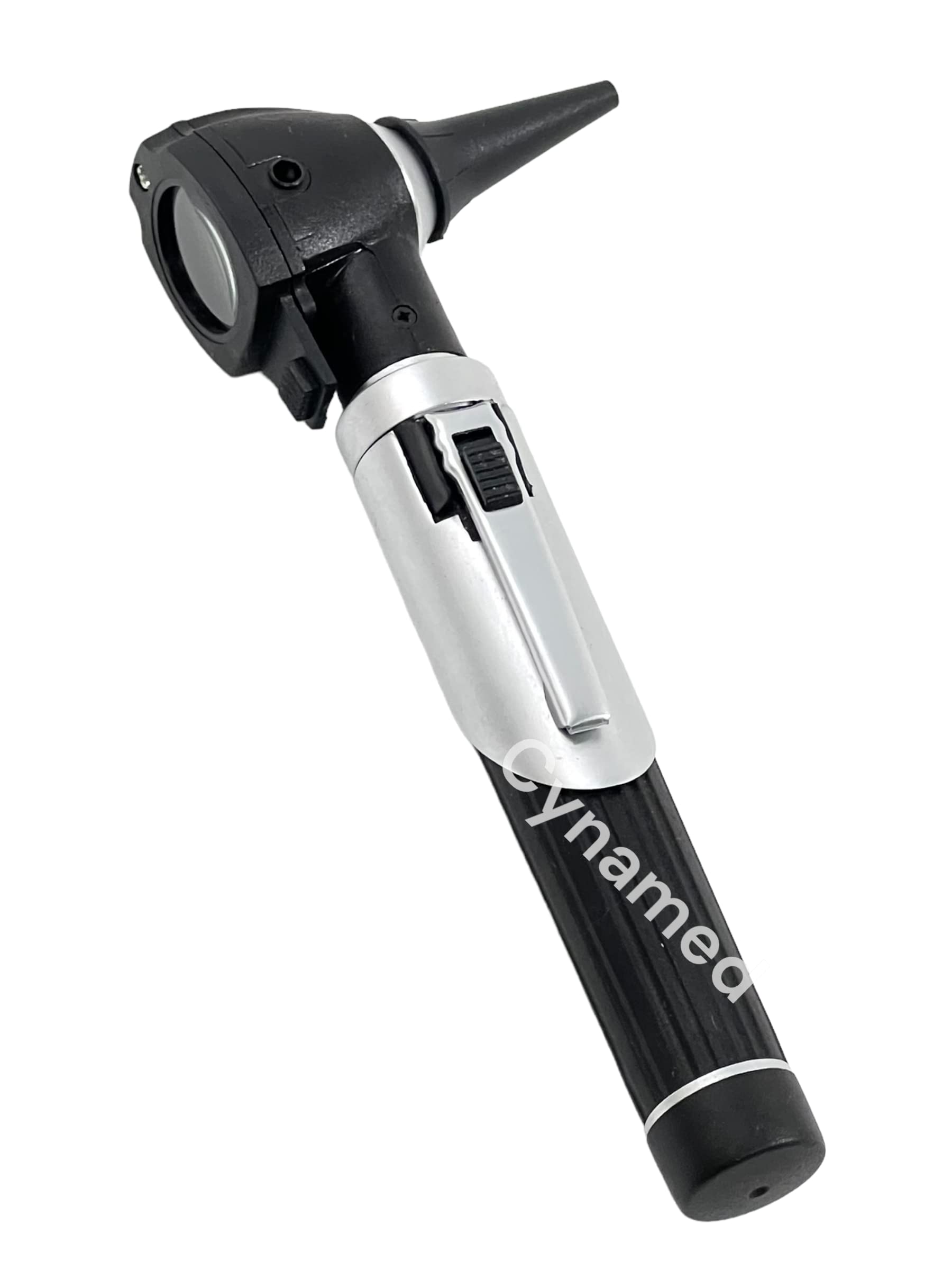 New Premium High Grade Home Use Student Otoscope Set Fiber Optic Digital Bright Led Ear Light Design 4X Magnification with Storage Washable Speculum Tips for Children Adults and Pets Cynamed