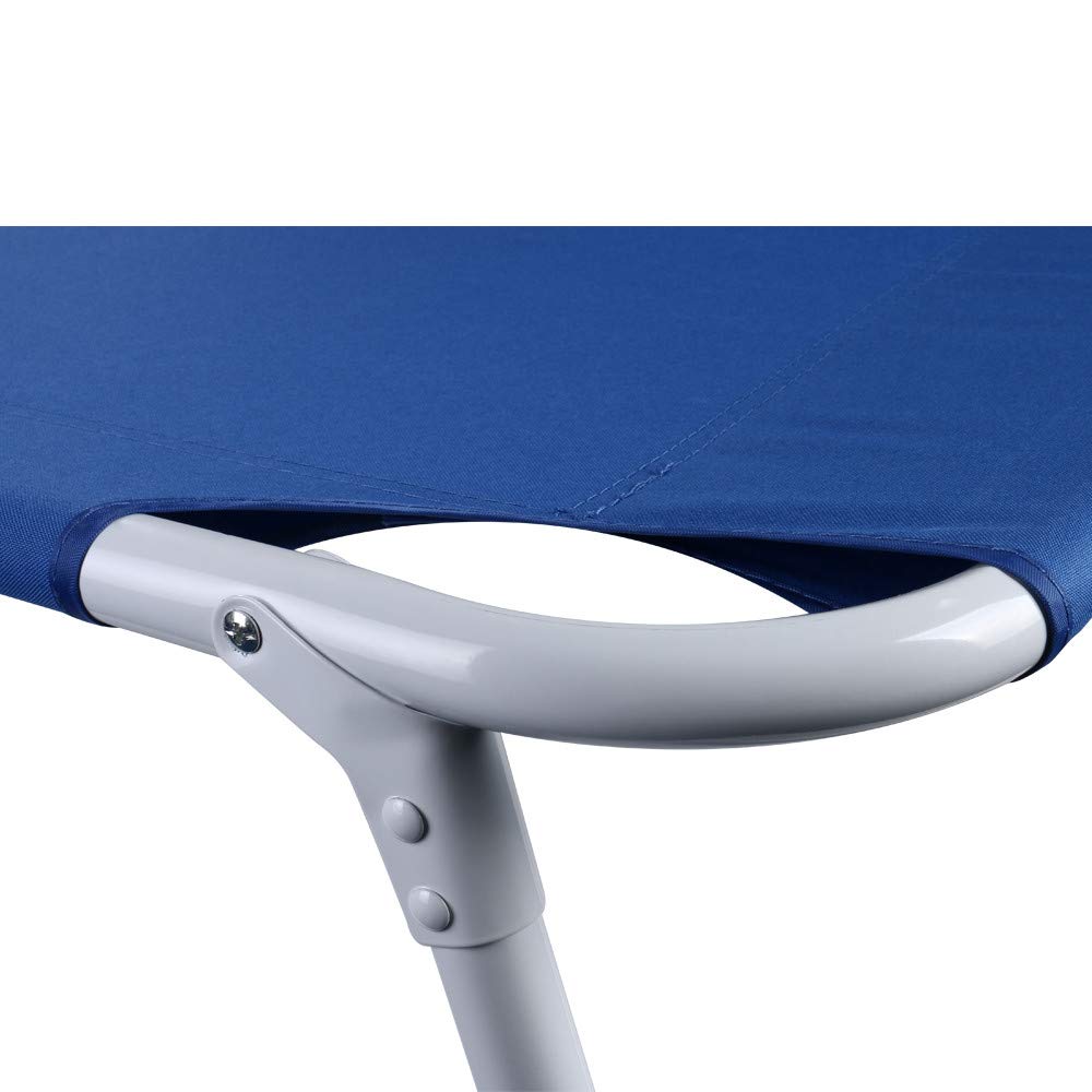 Toxz Folding Single Bed Folding Office Napping Bed Folding Bed Outdoor Camp Bed,Tough Oxford Cloth,Security Locks, Breathable Anti-Slip(Ship from US!)