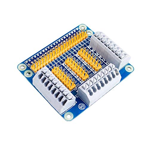 DAOKI GPIO Expansion Board Raspberry Pi Shield for Raspberry PI 4B/3B GPIO Extension Board Multi-Function with Screw Accessories for Raspberry Pi 3/2 DIY Kit