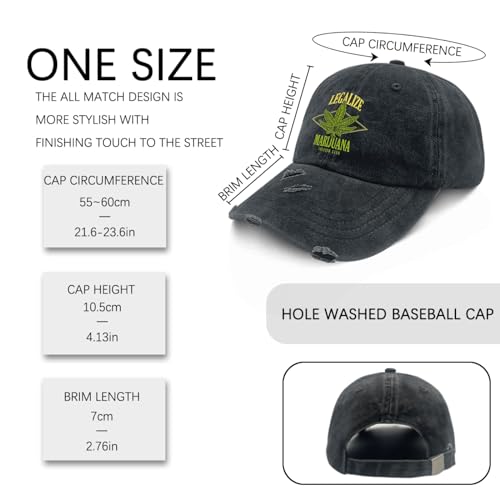 Cannabis THC Marijuana Weed 420 CBD Trucker hat Womans hat AllBlack Hiking hat Women Gifts for Him Baseball Hat