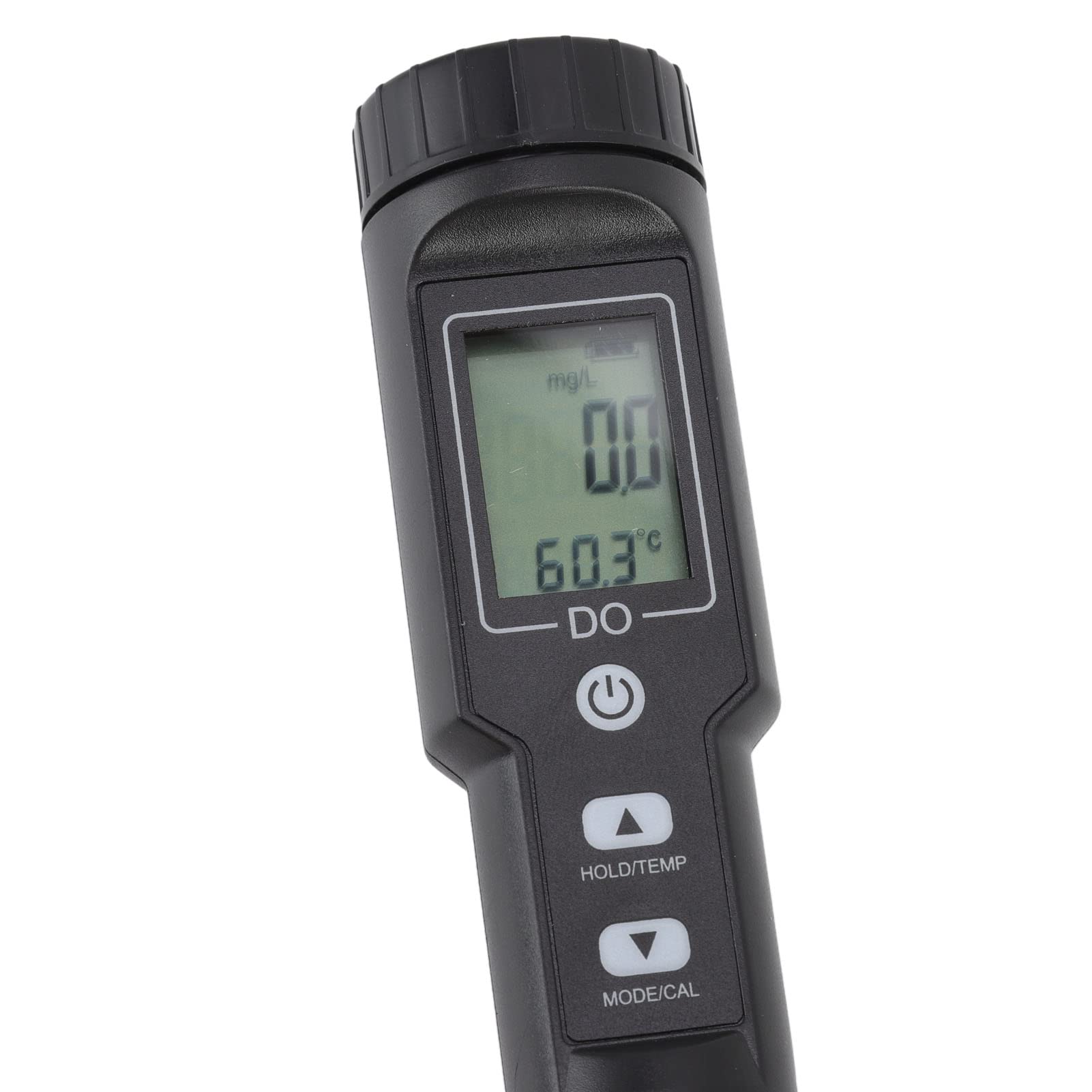 Fdit Digital Dissolved Oxygen Meter Detachable Probe Digital Screen Display Dissolved Oxygen Sensor Dissolved Oxygen Sensor for Aquarium Experiment Research (Without Backlit)