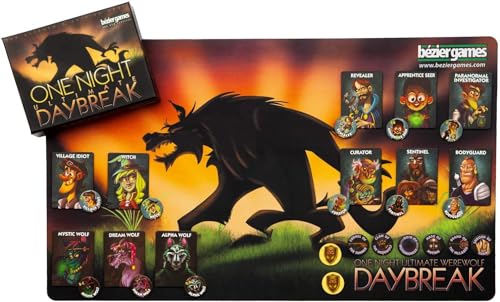 One Night Ultimate Daybreak, Great Family Game, Fast and Fun Game, Hidden Roles & Bluffing, Ultimate Party Game